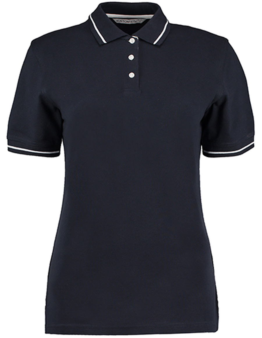 Women`s Classic Fit St. Mellion Polo Kustom Kit K706 | navy/ white | M ...
